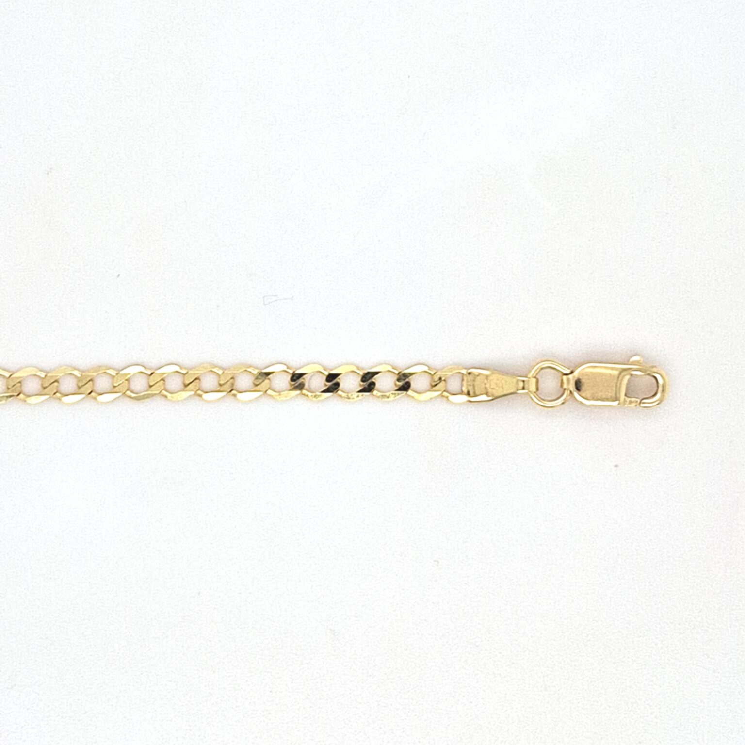 10K Gold Open Curb Link Chain - Sapphires Jewellers